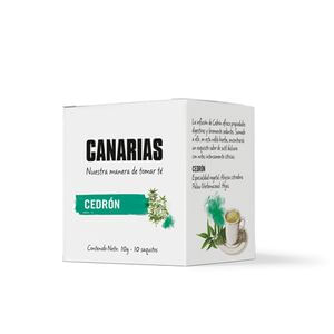 TE CANARIAS HIERBAS CEDRON 10 SOBRES - El Dorado