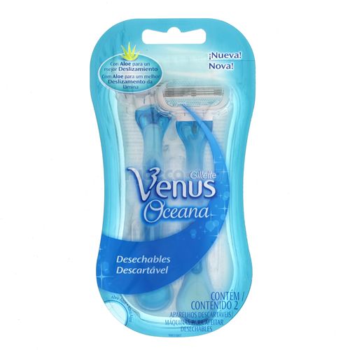AFEITADORA GILLETTE VENUS 3 OCEANA 2UN MUJER - El Dorado