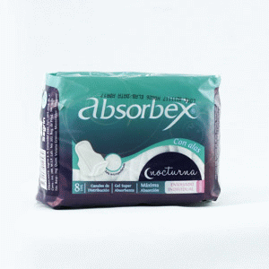 TOALLA FEMENINA ABSORBEX NOCTURNA TRIFOLDEADA ALAS 8UN - El Dorado