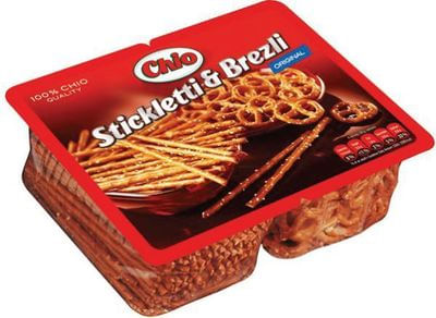 SNACKS CHIO STICKLETTI Y BREZLI 250GR - El Dorado