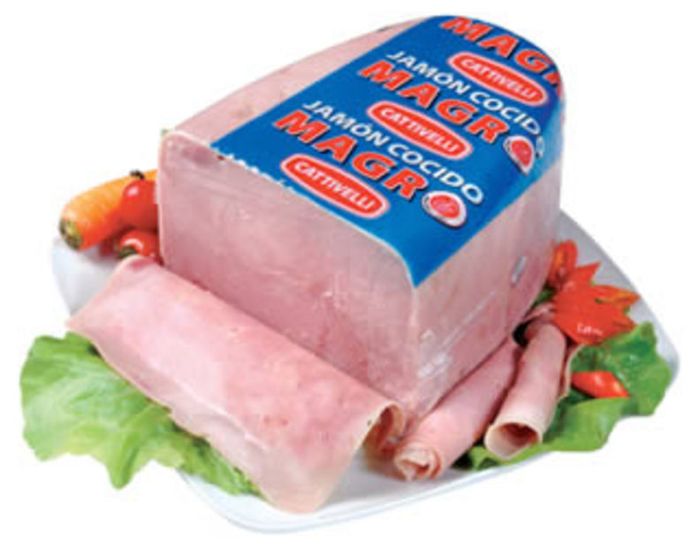 JAMON CATTIVELLI KG COCIDO MAGRO - El Dorado