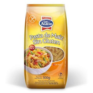 PASTA LAS ACACIAS DE MAIZ FUSILLI 300GR - El Dorado