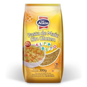 PASTA LAS ACACIAS DE MAIZ LETRITA 300GR - El Dorado