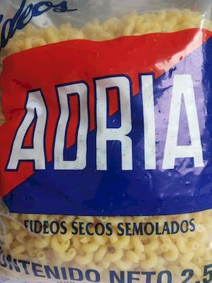 FIDEO ADRIA SEMOLADO RIZZETO RAYADO 2.5KG - El Dorado