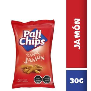 PALITOS CHIPS JAMON 30GR - El Dorado