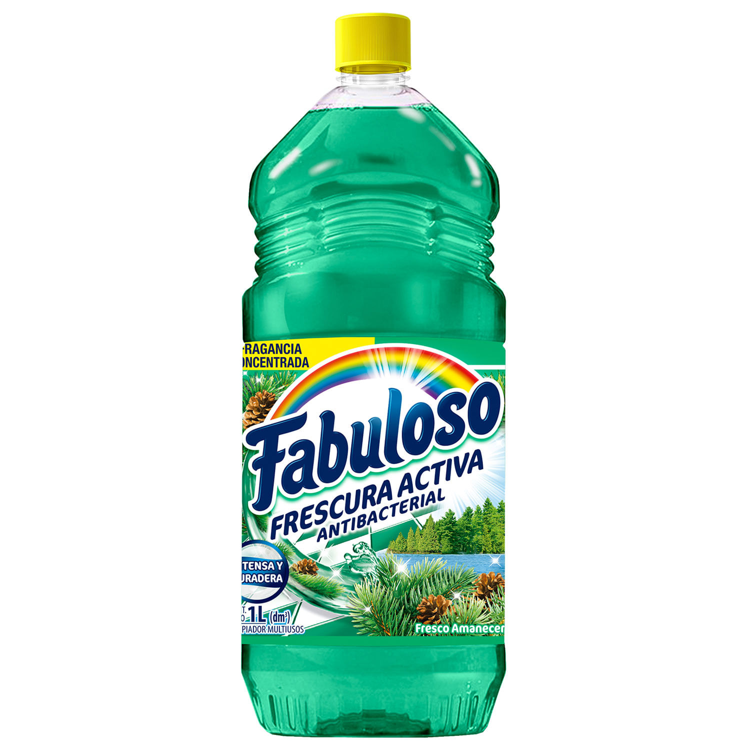 Limpiador Fabuloso 1lt Antibacterial Fresco Amanecer El Dorado