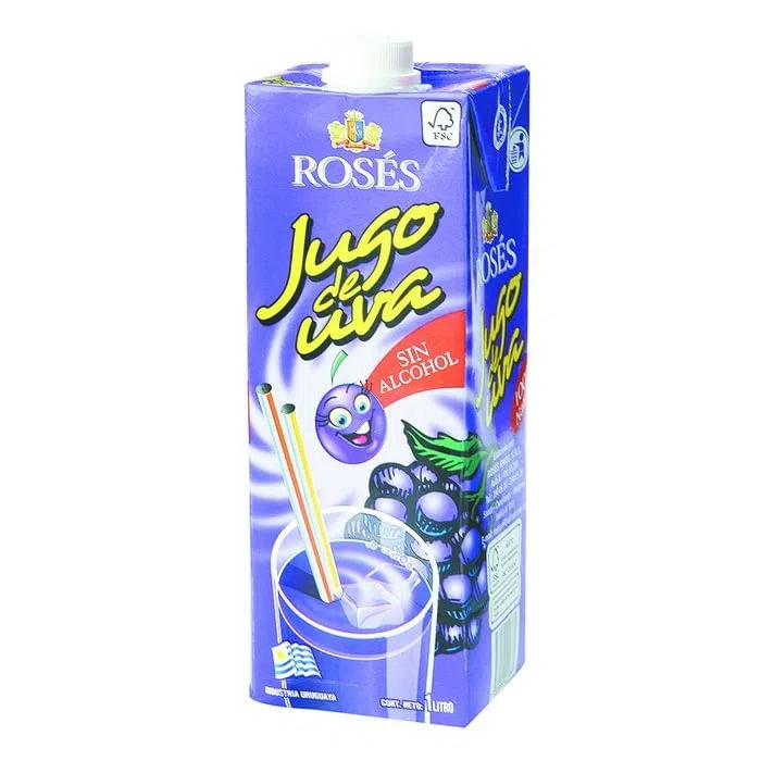 JUGO ROSES UVA 1LT - El Dorado