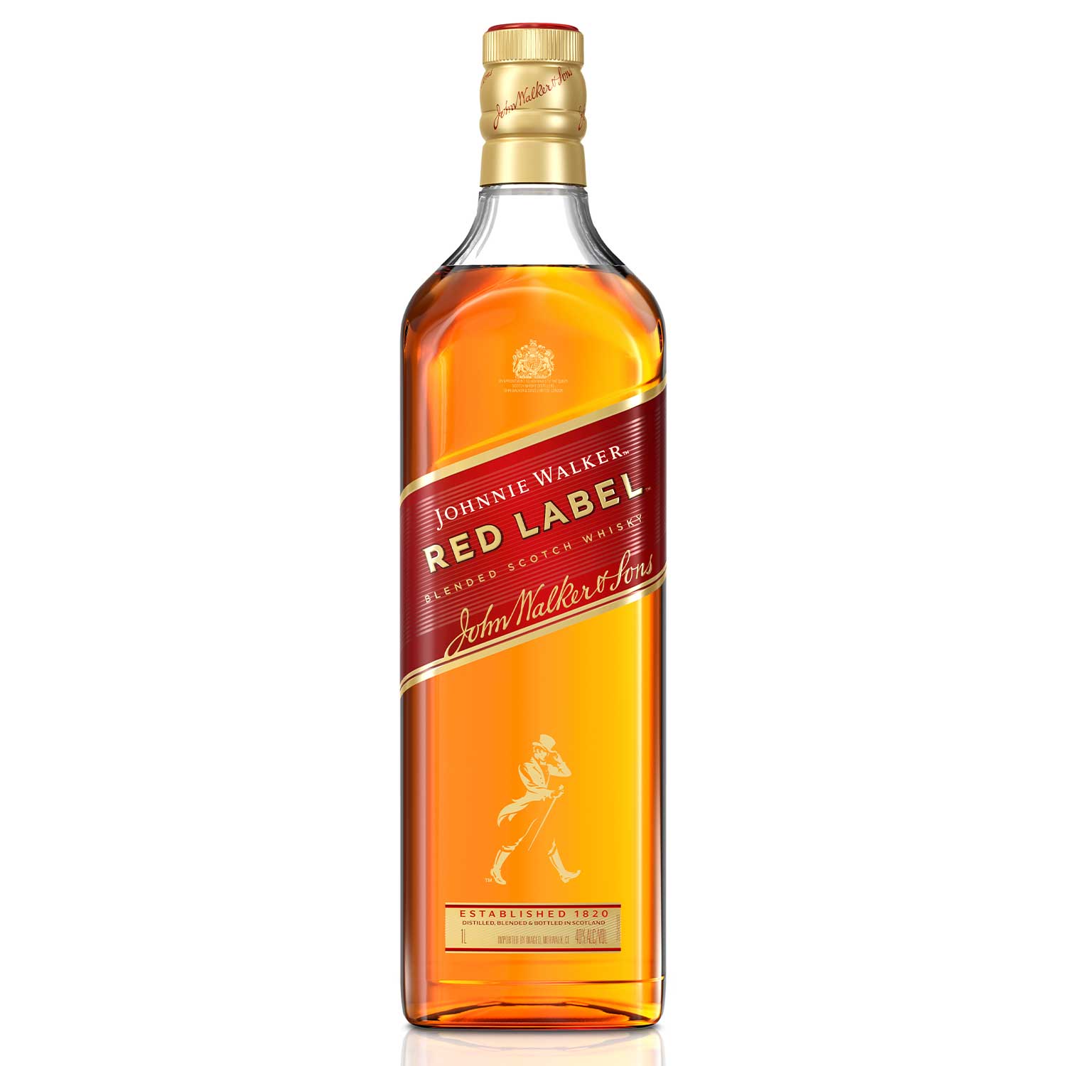 WHISKY JOHNNIE WALKER RED LABEL 1LT - El Dorado