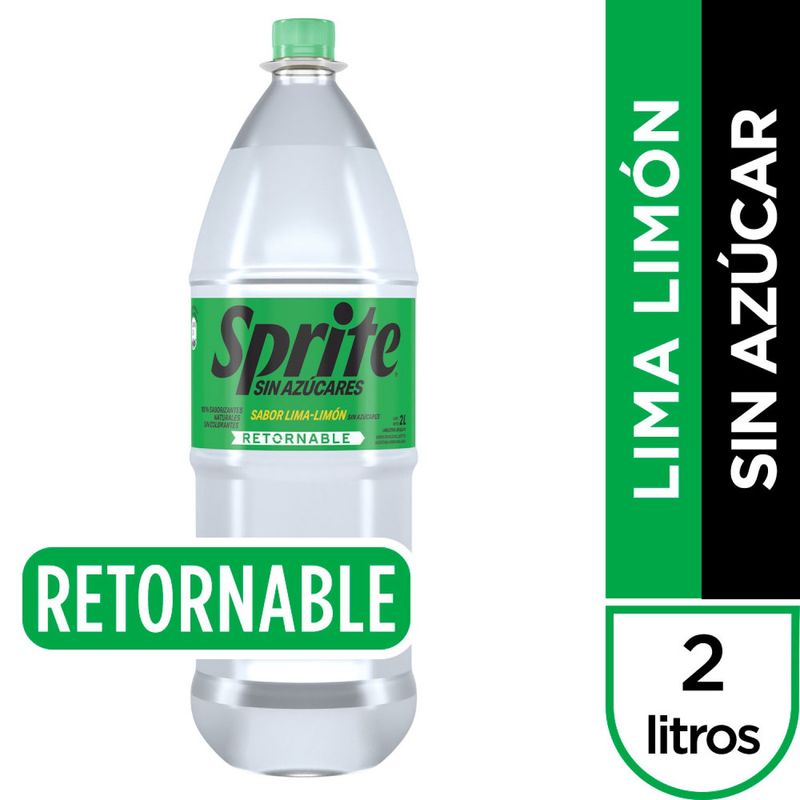 REFRESCO SPRITE SIN AZUCAR RETORNABLE 2LT - El Dorado