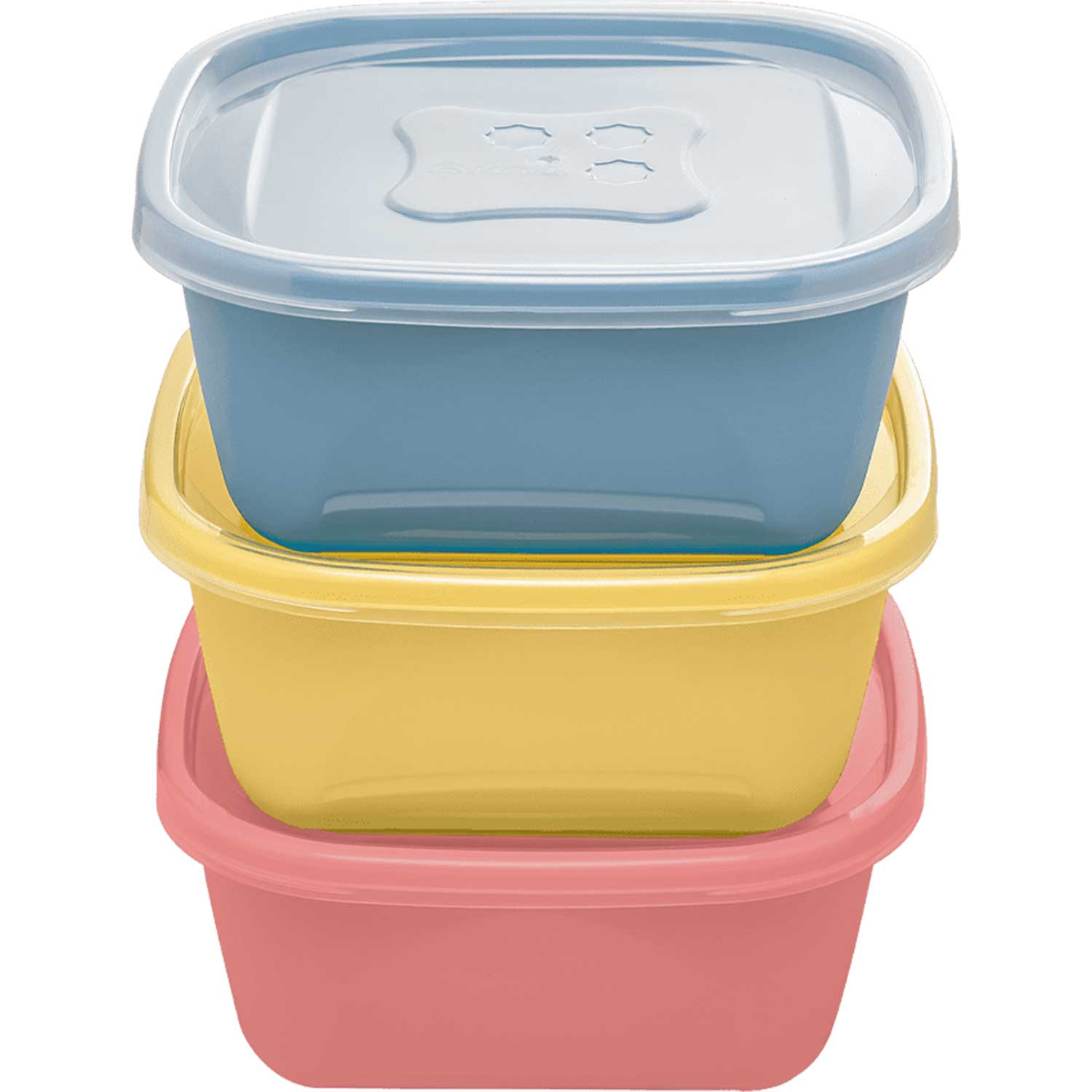 CONTENEDOR JAGUAR J6328 CUADRADO 1200ML 3PIEZAS - El Dorado