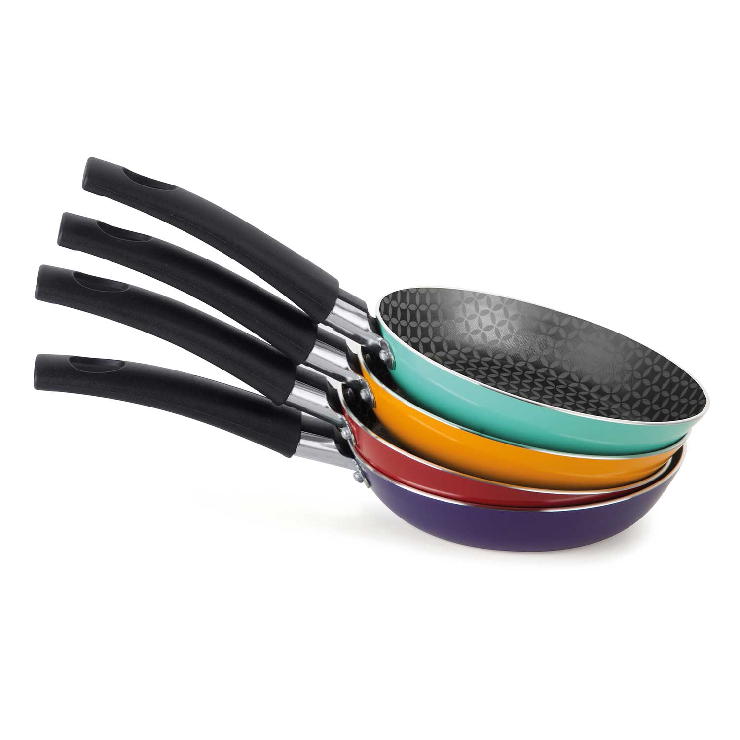 SARTEN MULTIFLON COLORES ALUMINIO 14CM - El Dorado