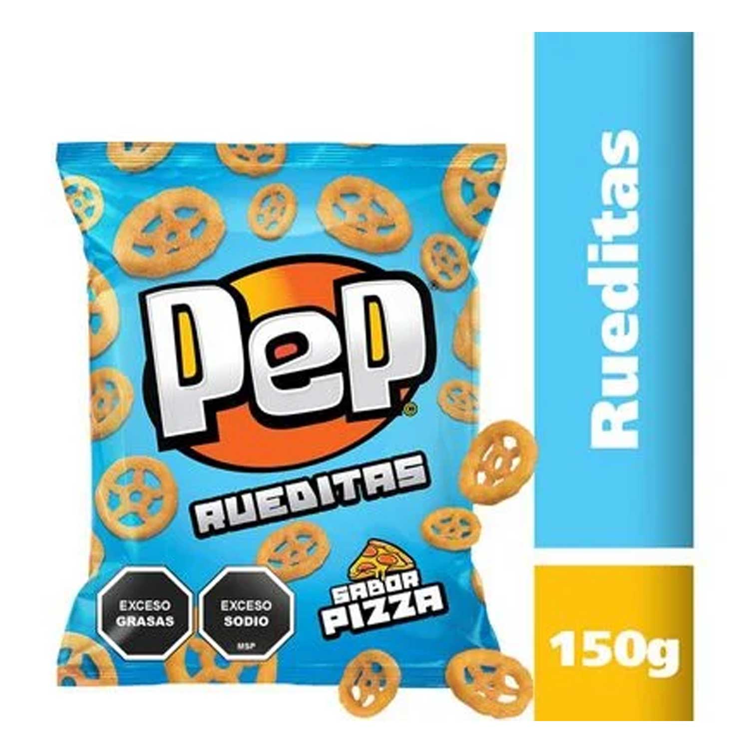 SNACK PEP RUEDITAS PIZZA 150GR - El Dorado