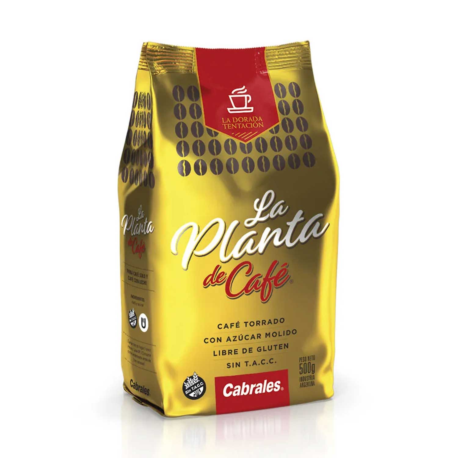 CAFE CABRALES LA PLANTA MOLIDO GLASEADO 500GR - El Dorado