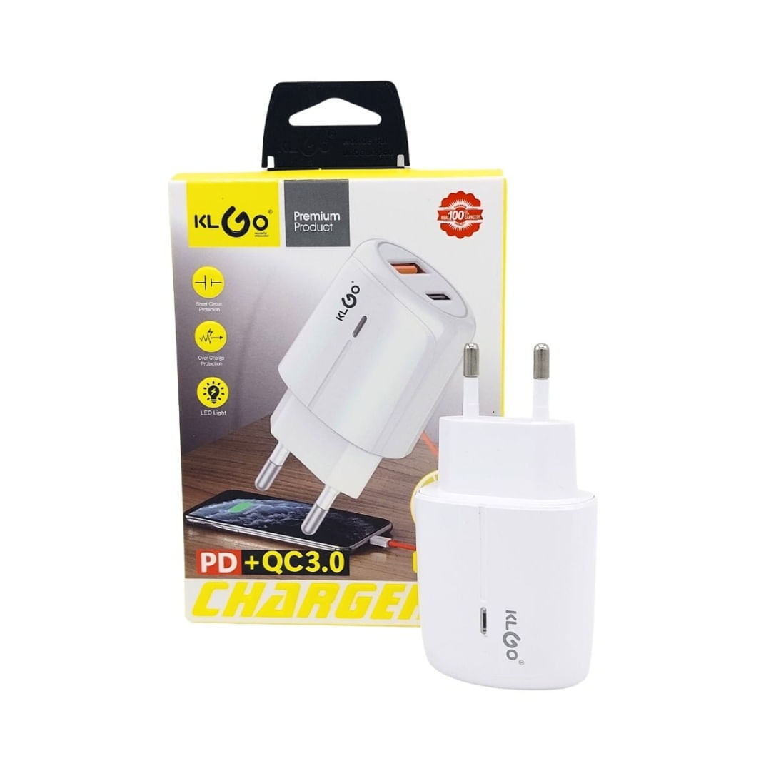 CARGADOR KLGO PD-100 1 XUSB 3A/220V - El Dorado