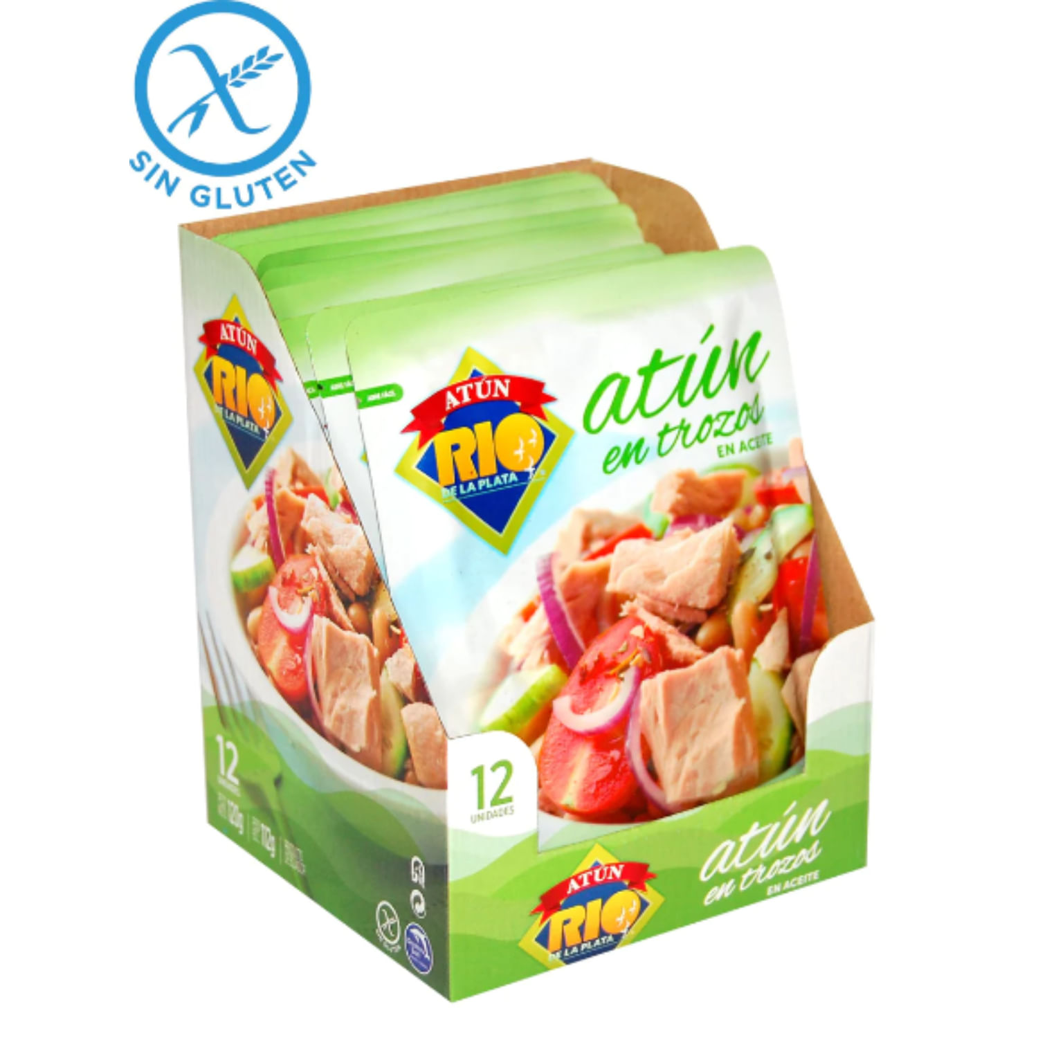 ATUN RIO DE LA PLATA EN TROZOS EN ACEITE 120GR - El Dorado