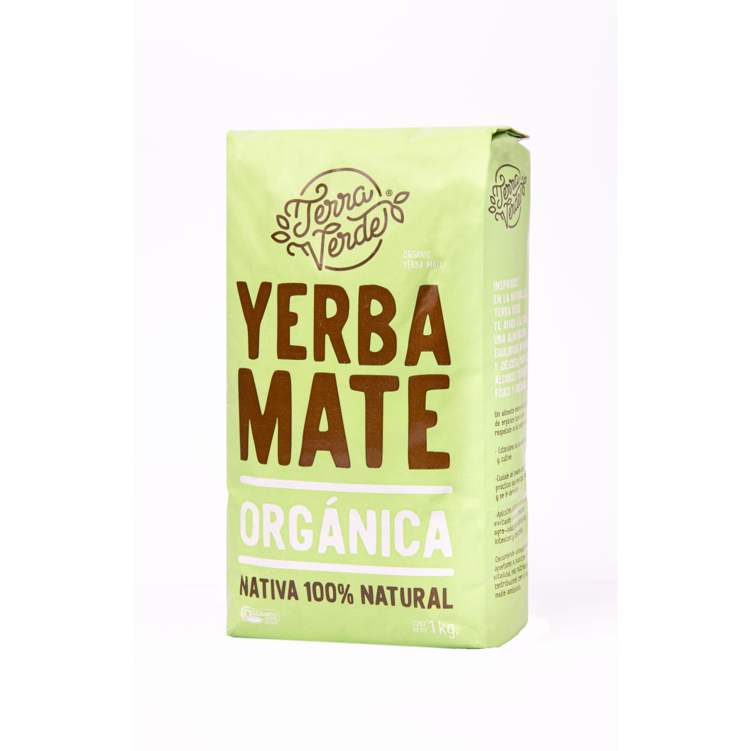 YERBA TERRA VERDE ORGANICA Y NATIVA 1KG - El Dorado