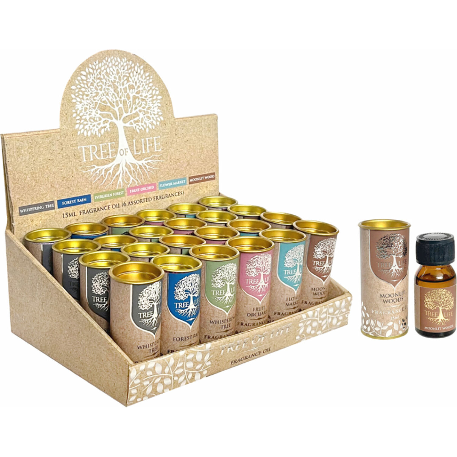 ACEITE COLECCION TREE OF LIFE GI0003 AROMATICO 15ML - El Dorado