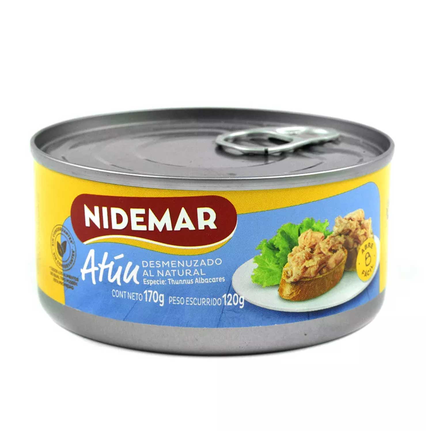 ATUN NIDEMAR DESMENUZADO AL AGUA 170GR - El Dorado