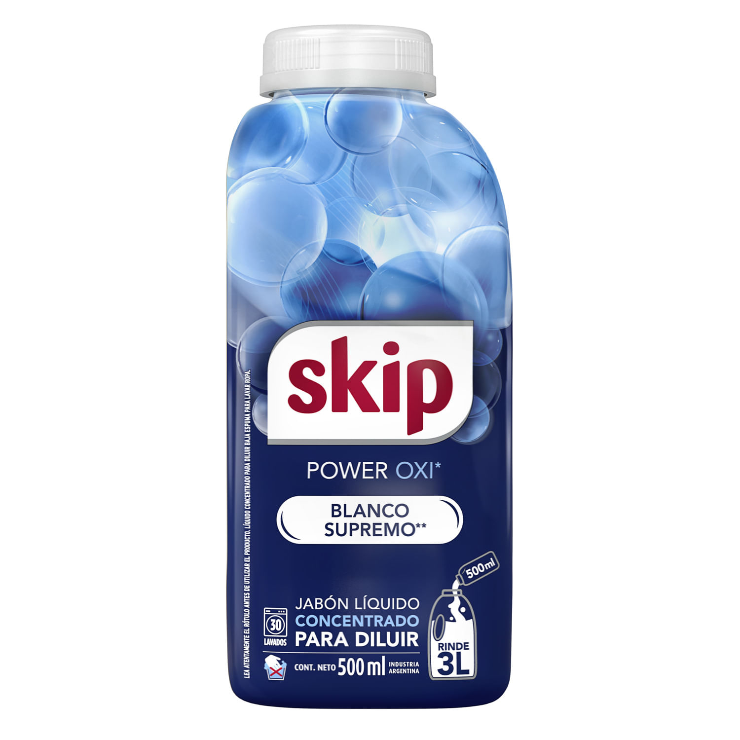 JABON SKIP LIQUIDO CONCENTRADO POWER OXI 500ML - El Dorado