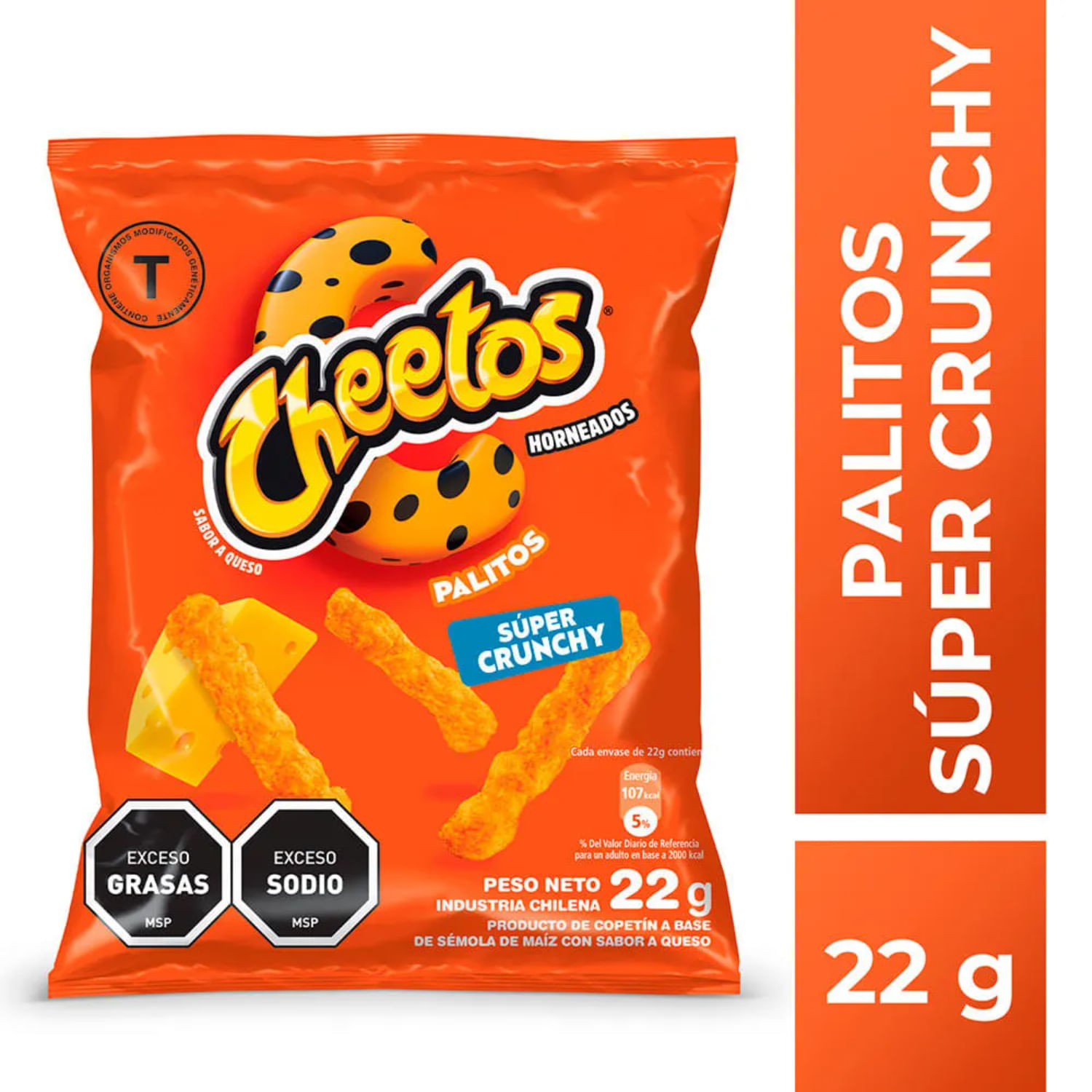 PALITOS CHEETOS CRUNCHY 22GR - El Dorado