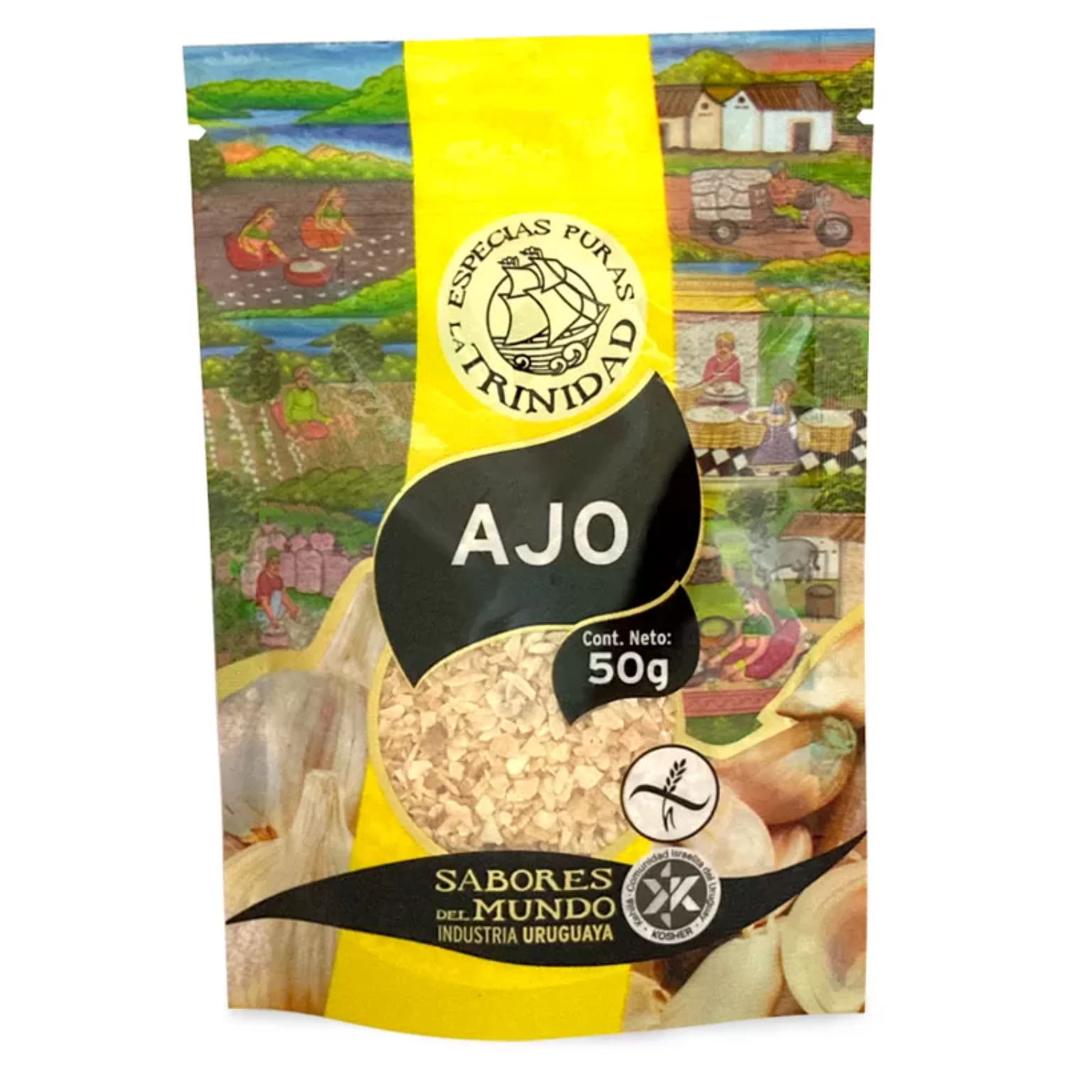 AJO LA TRINIDAD EN ESCAMAS 50GR - El Dorado