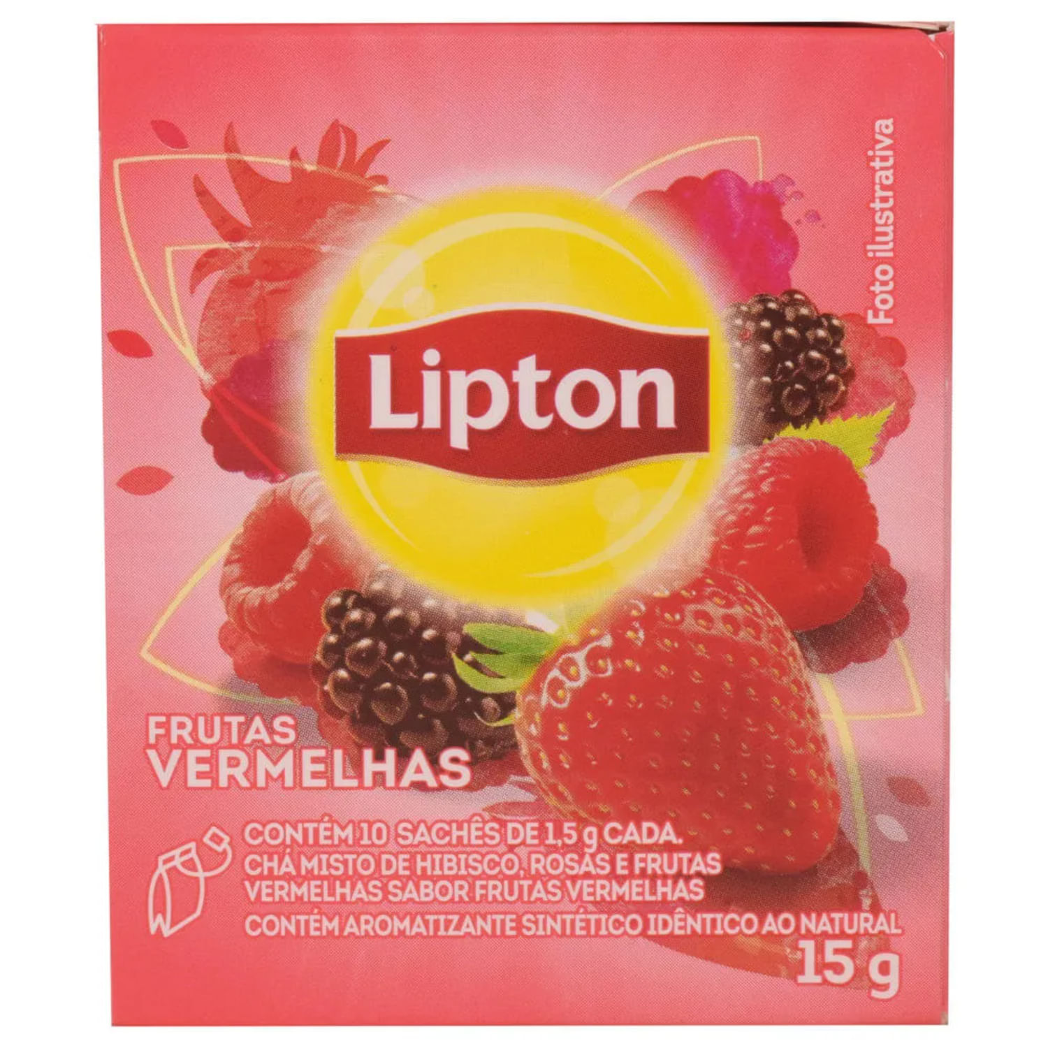 TE LIPTON FRUTOS ROJOS 10UN - El Dorado