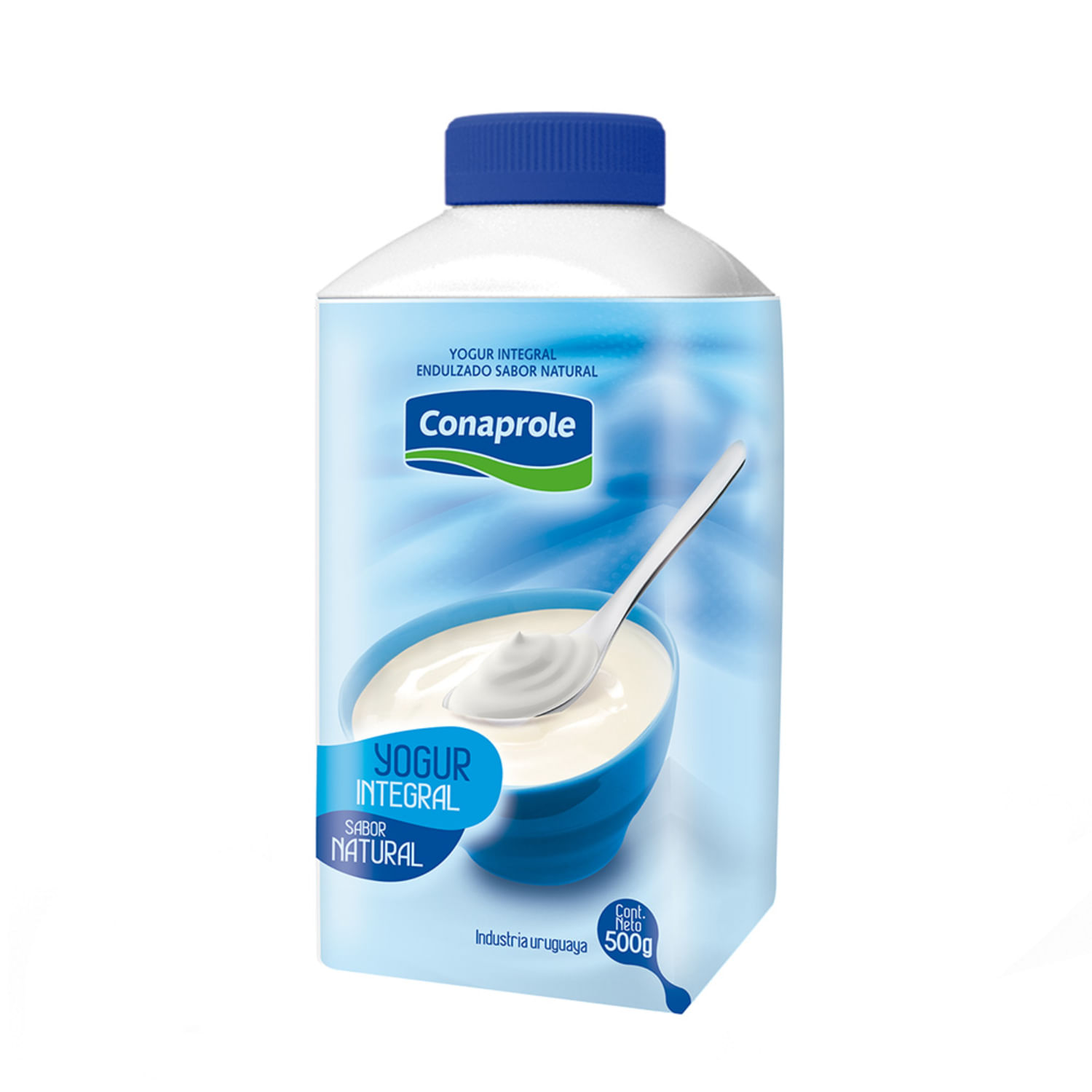 YOGUR CONAPROLE BATIDO INTEGRAL NATURAL TETRA 500GR - El Dorado