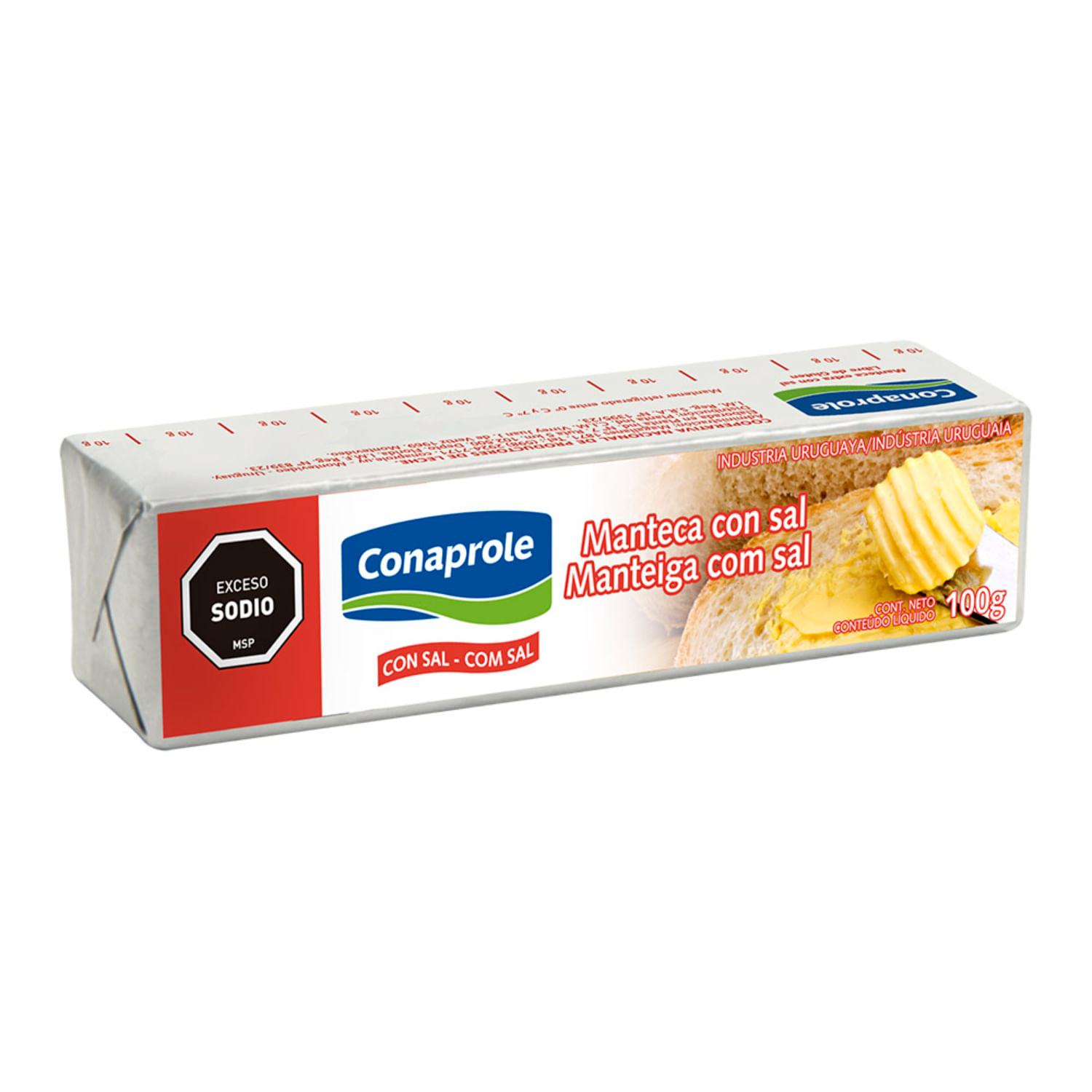 MANTECA CONAPROLE SALADA 100GR . - El Dorado