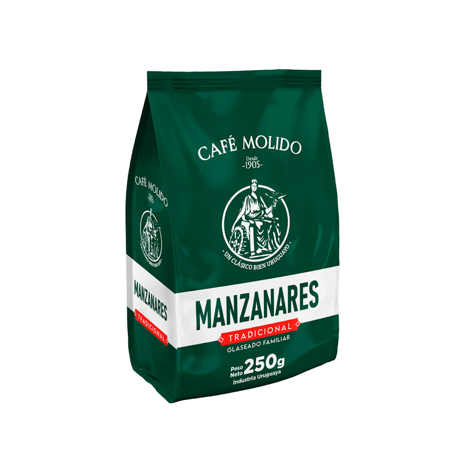 CAFE MANZANARES GLASEADO MOLIDO 250GR - El Dorado