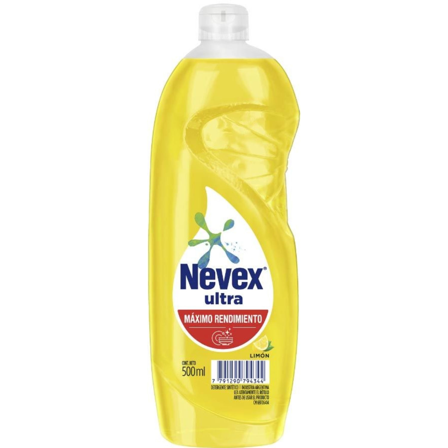 DETERGENTE NEVEX ULTRA LIMON ANTIGRASA 500ML - El Dorado