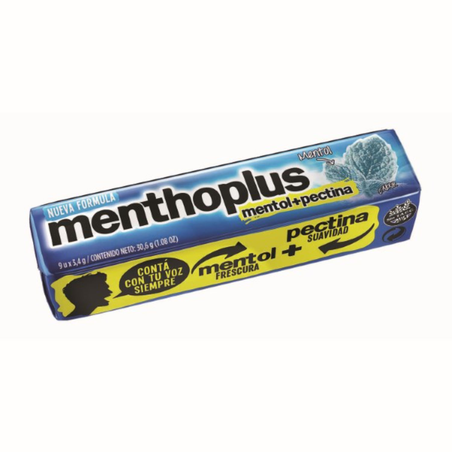 PASTILLAS MENTHOPLUS MENTHOL 29.4GRS - El Dorado