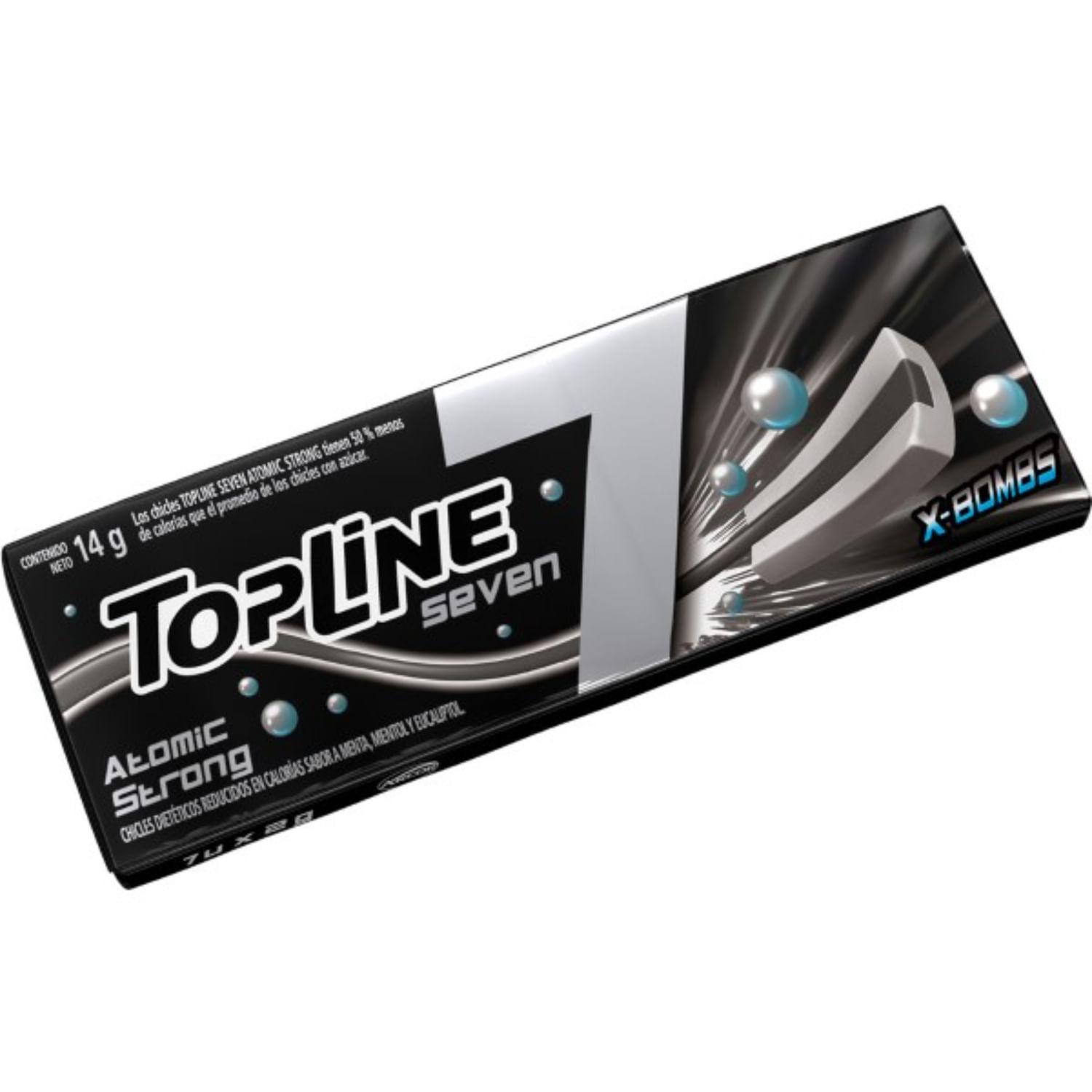 CHICLES TOPLINE SEVEN STRONG 14.7GR - El Dorado