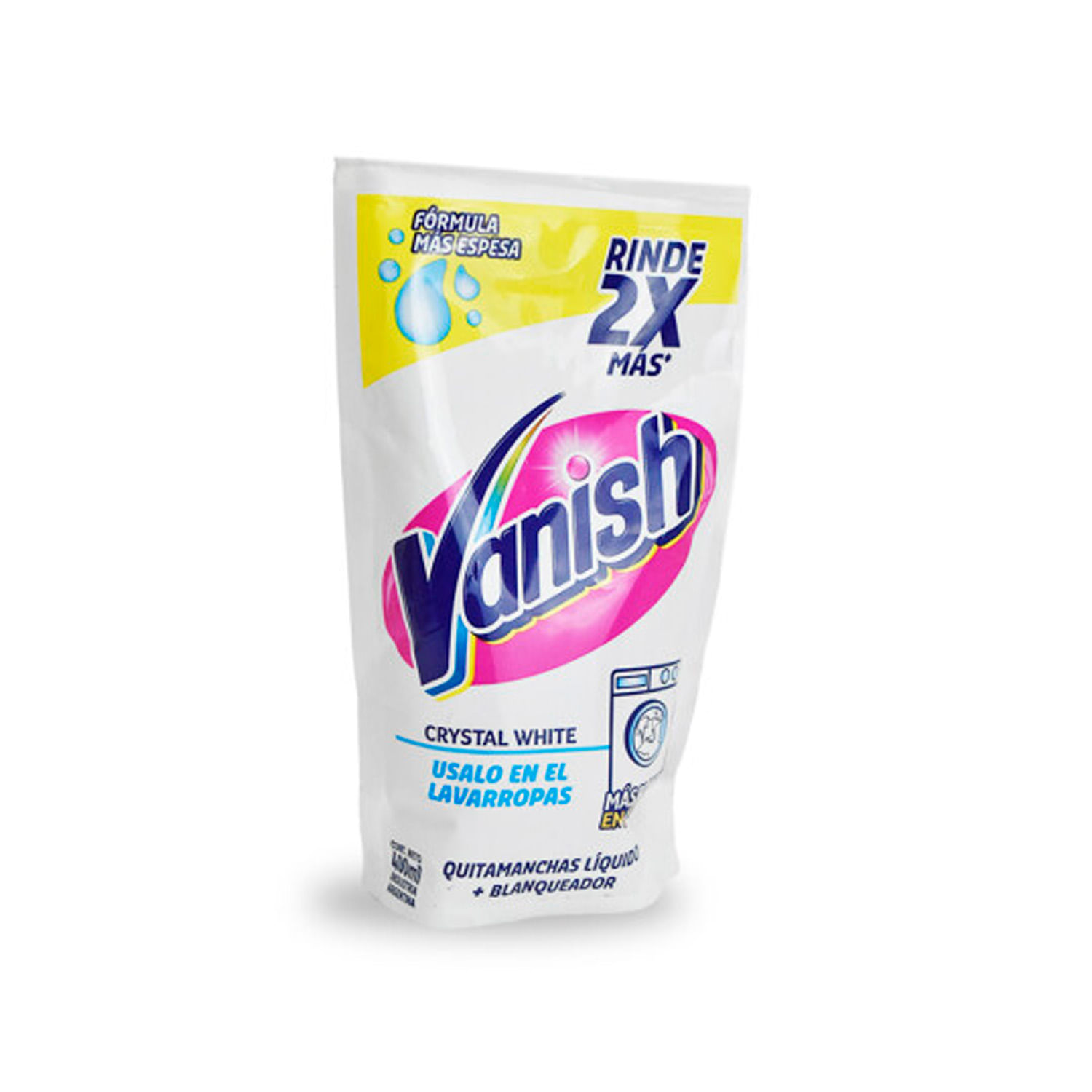 PRELAVADO VANISH WHITE DOY PACK 400CC - El Dorado