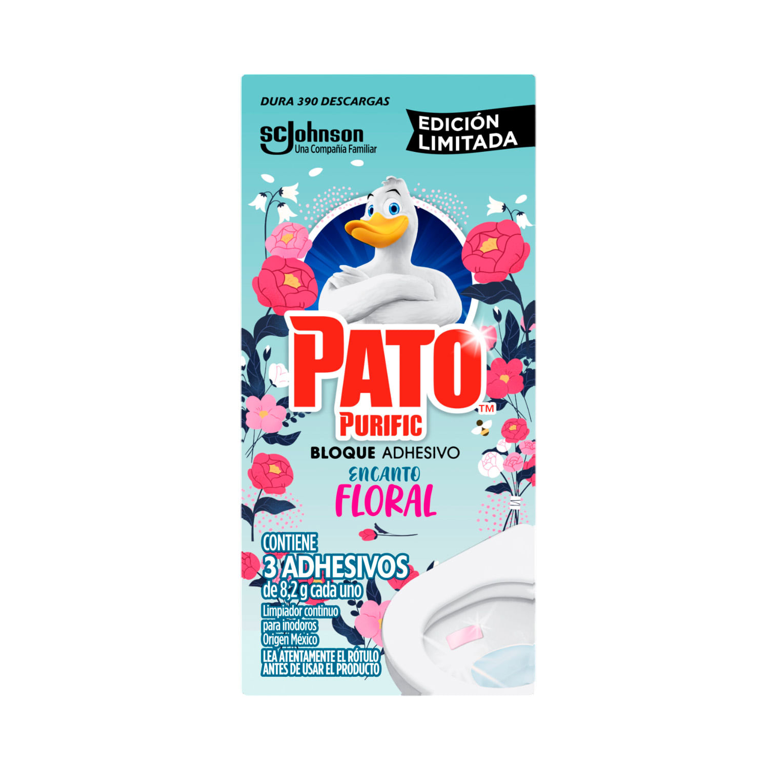 AROMATIZANTE PATO ADHESIVO ENCANTO FLORAL 3UN - El Dorado