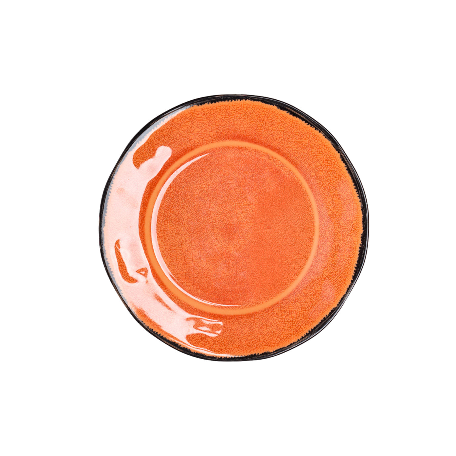 PLATO MAAA0259 PLAYO NARANJA MELAMINA 28CM - El Dorado