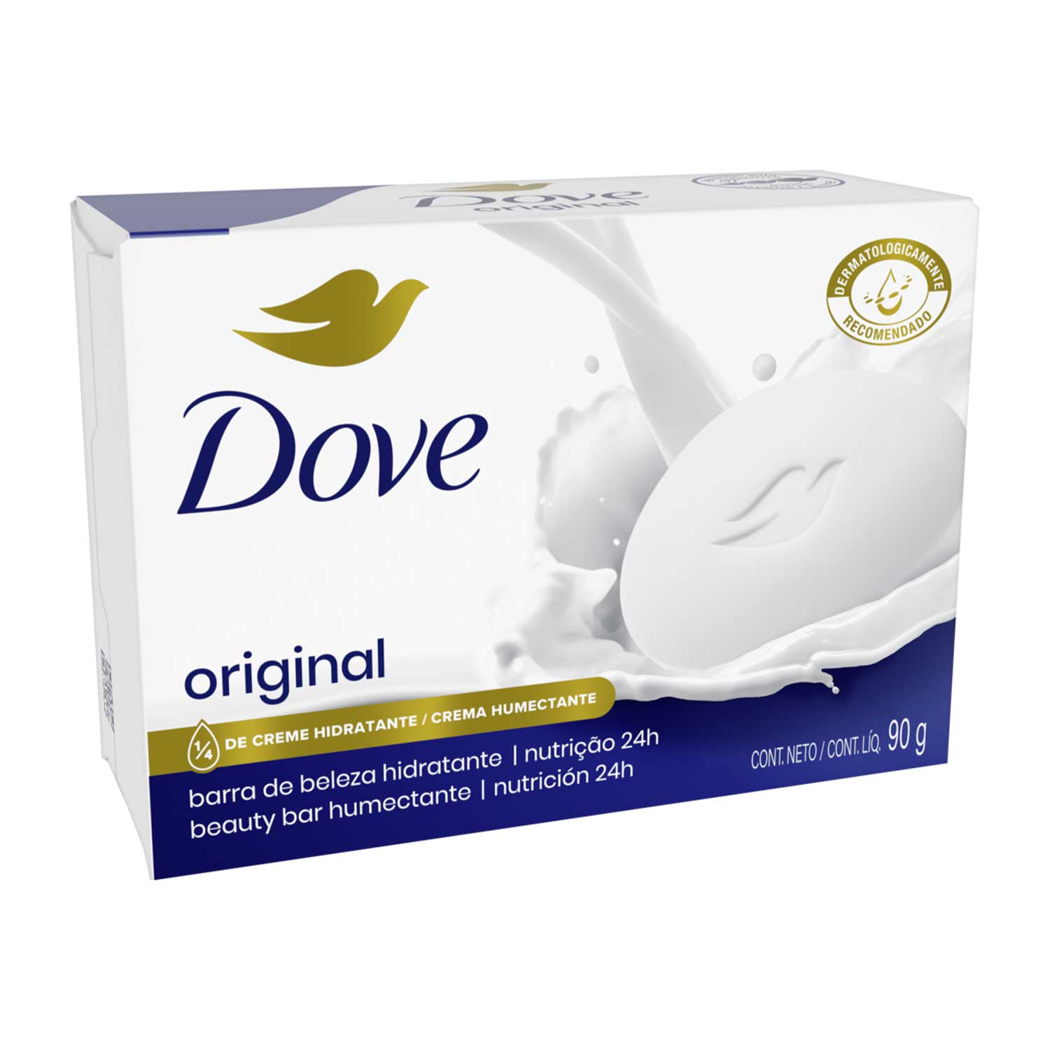 JABON DE TOCADOR DOVE ORIGINAL BLANCO 90GR . - El Dorado