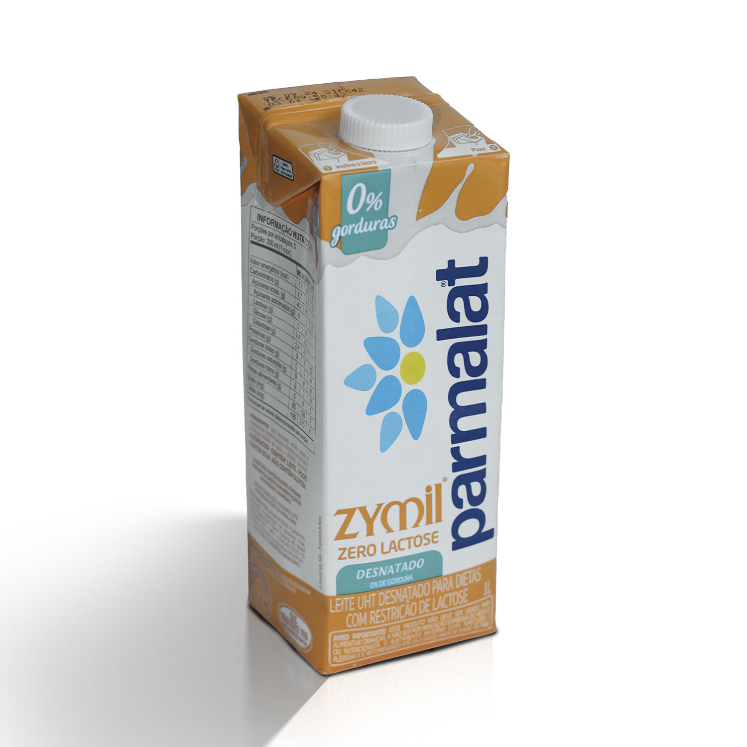 LECHE PARMALAT SIN FRIO DESLACTOSADA DESCREMADA CAJA 1LT - El Dorado