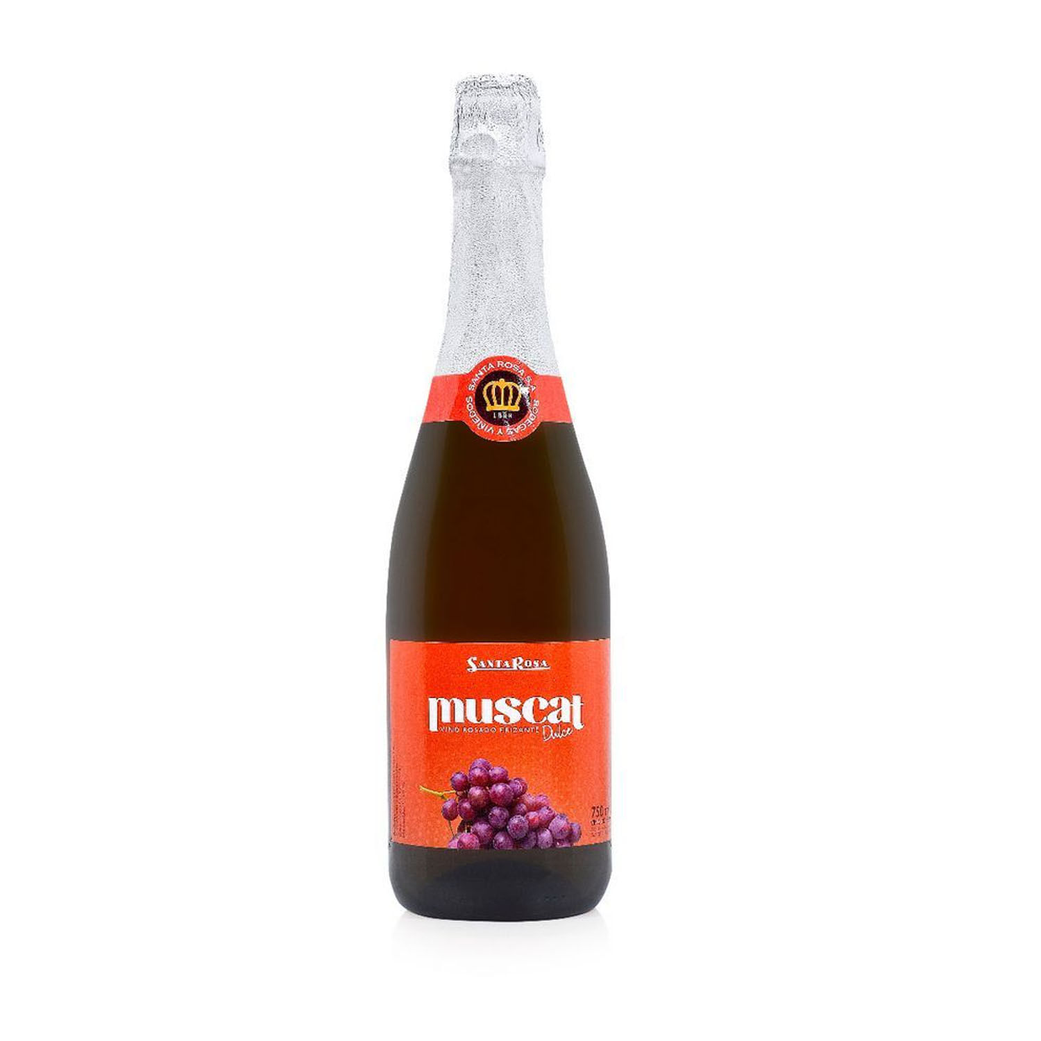 VINO SANTA ROSA FRIZANTE MOSCATO ASTI ROSADO 750ML - El Dorado