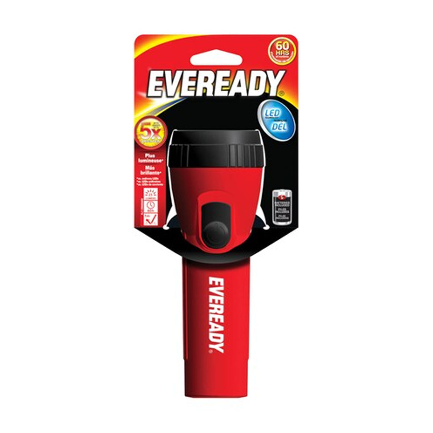 LINTERNA EVEREADY EVEL15HS 1 LED 25 LUMENS - El Dorado