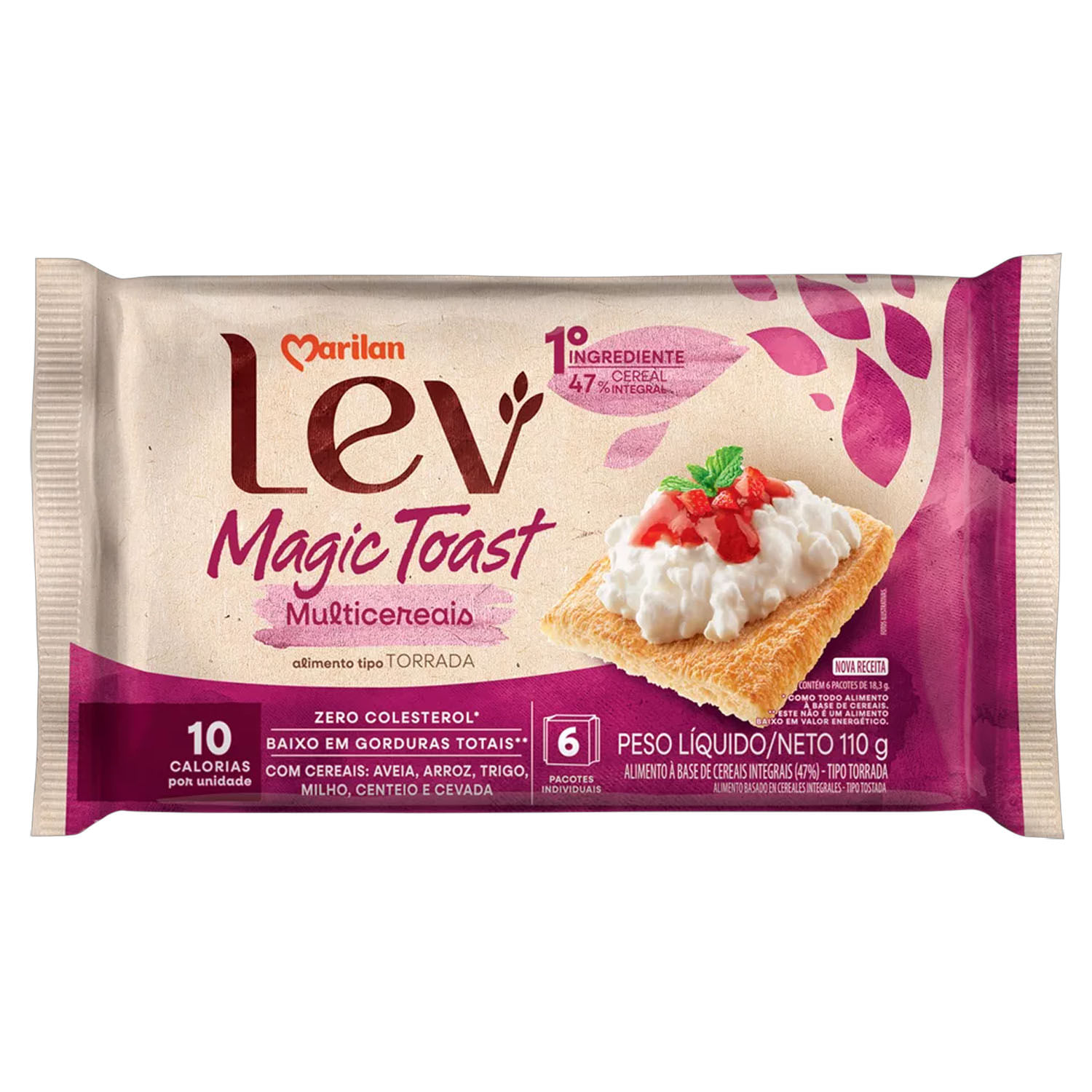 TOSTADAS MARILAN MAGIC TOAST MULTICEREAL 110GR - El Dorado