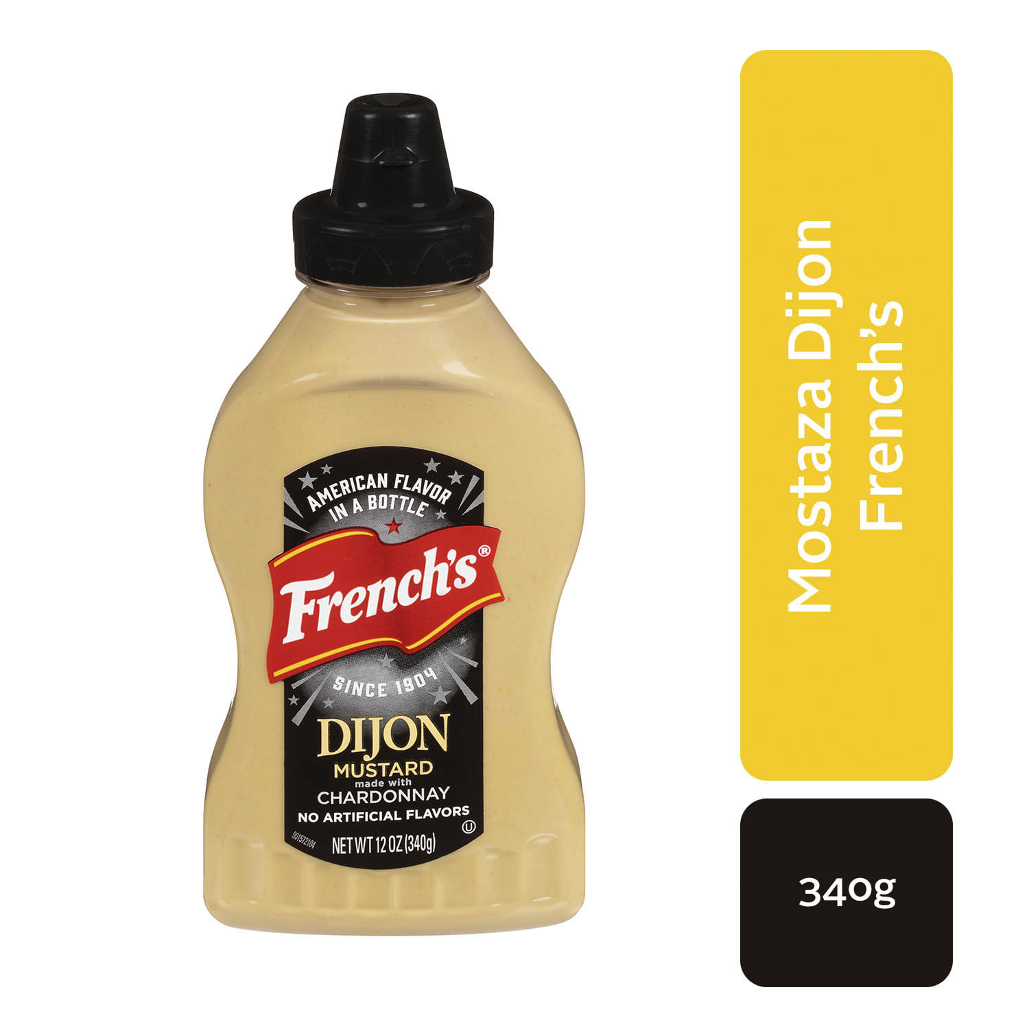 MOSTAZA FRENCH S DIJON 340GRS - El Dorado