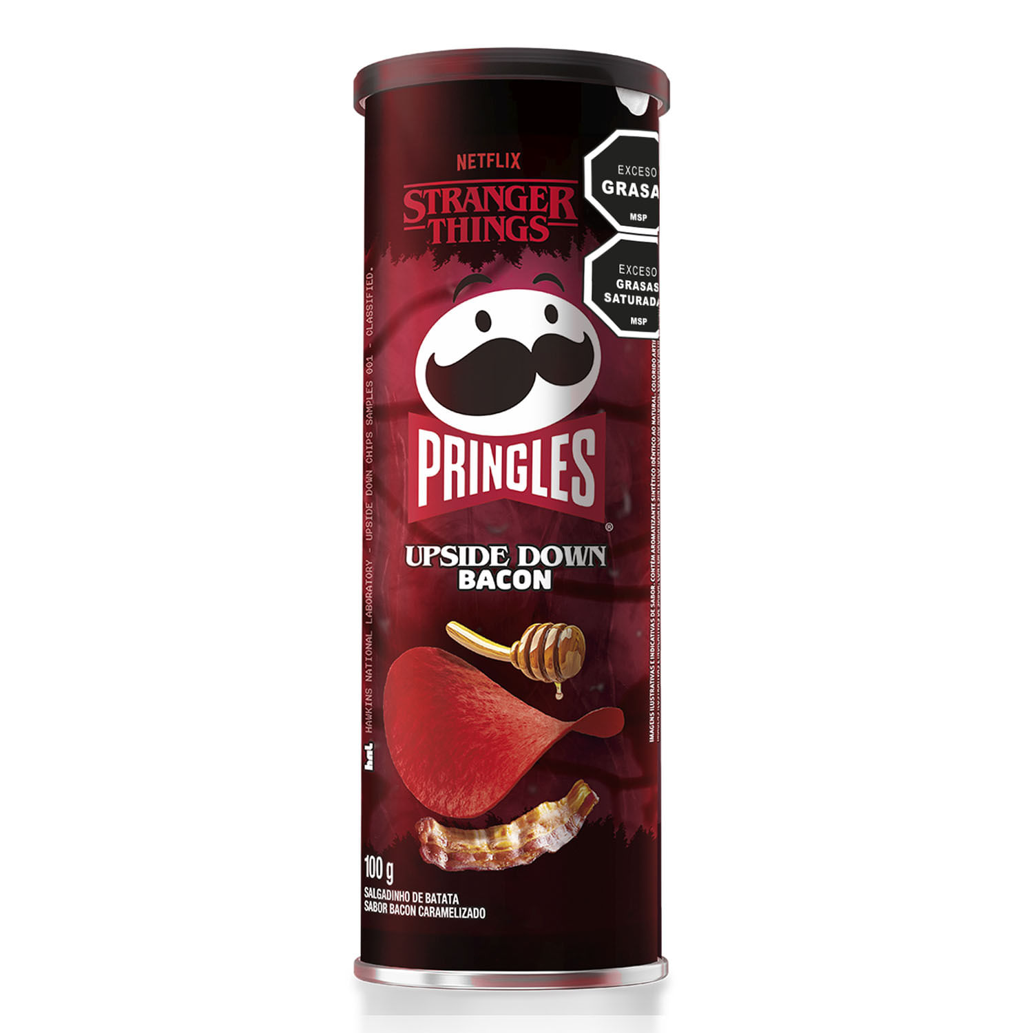 PAPAS PRINGLES STRANGER THINGS BACON 100GR - El Dorado