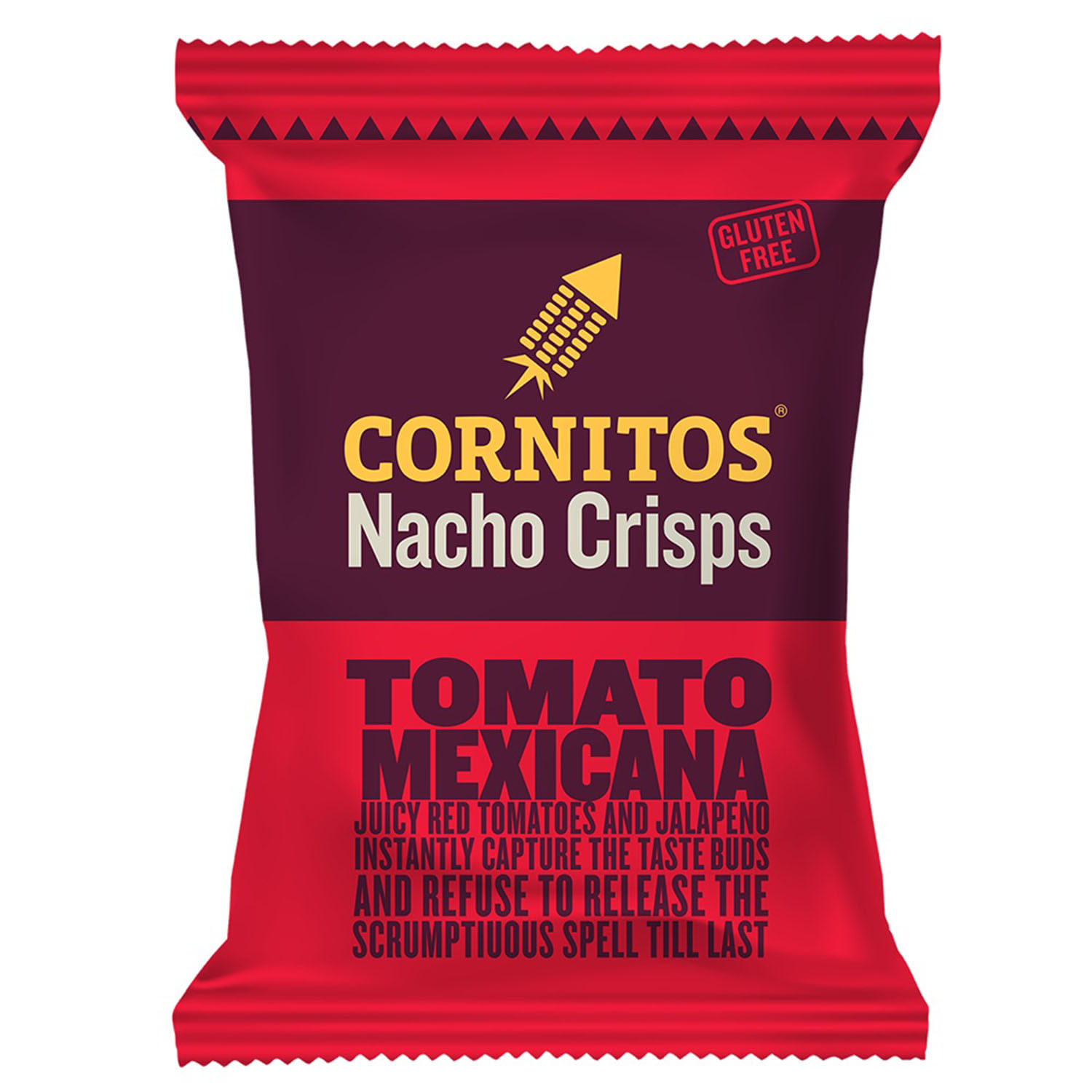 SNACK CORNITOS NACHO CRISPS TOMATO MEXICANA 150GR - El Dorado